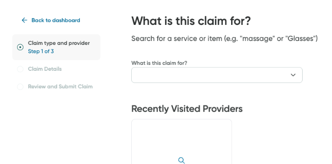 Submit a claim – Victor Central Help Centre